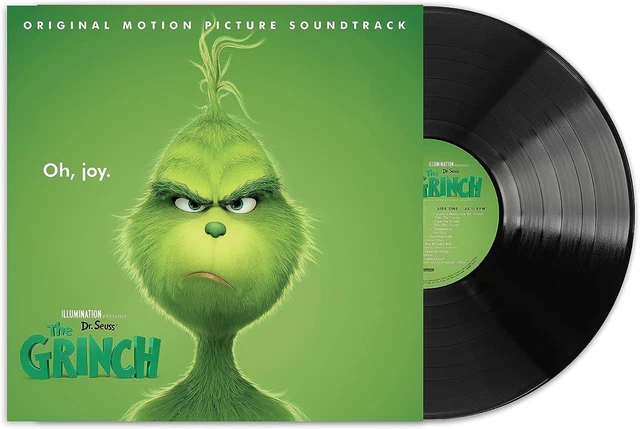 DR SEUSS' THE Grinch Original Motion Picture Soundtrack Vinyl 12" Album ...