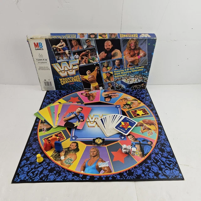 WWF WRESTLING CHALLENGE Game MB Games 1991 board game £22.99 - PicClick UK