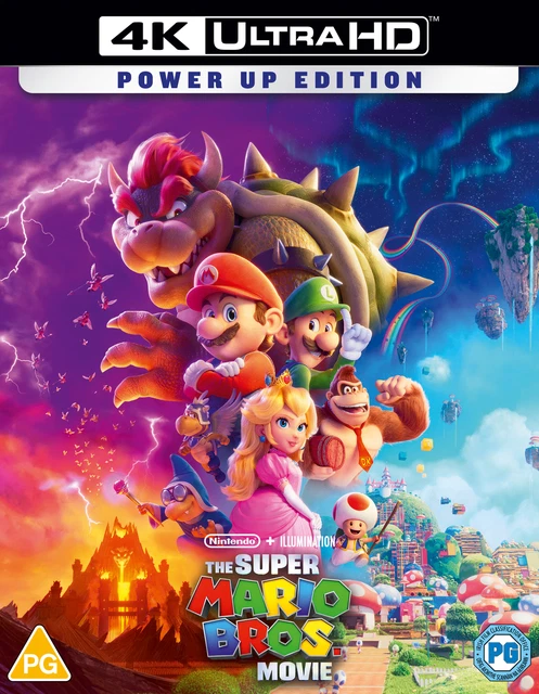 THE SUPER MARIO Bros. Movie Power Up Edition [PG] 4K UHD EUR 28,96 ...
