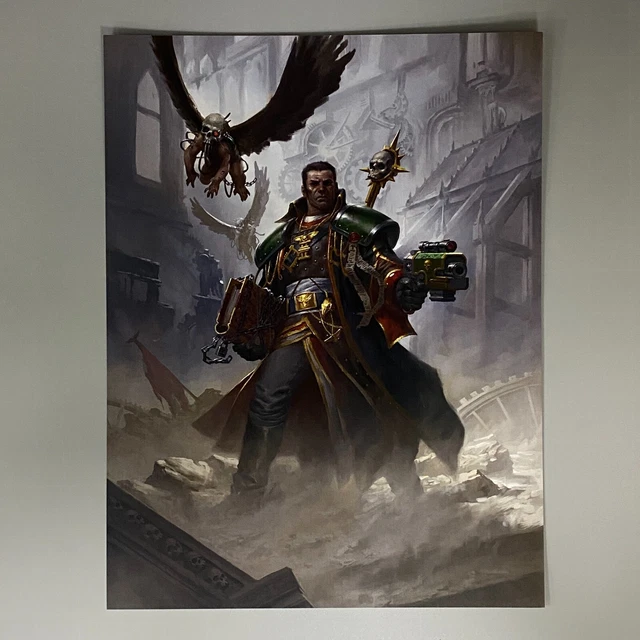 INQUISITOR GREGOR EISENHORN Inquisition Kunst Bild Poster Warhammer ...