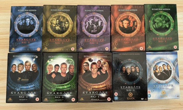 STARGATE SG-1 THE Complete Box Sets SERIES 1 - 10. SG 1 Star Gate Full ...