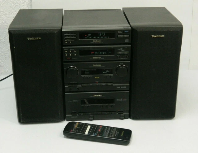 VINTAGE TECHNICS SU-CH7 Hi End Stackable Hi Fi Stereo System Tuner CD ...