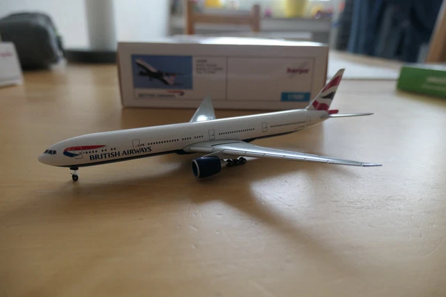HERPA WINGS 1:500 British Airways Boeing 777 300 ER New Generation EUR 47,00 - PicClick DE