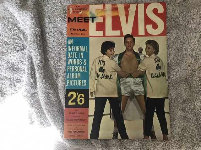 MEET ELVIS STAR Special Magazine Number One 1962 Very Rare £6.99 ...