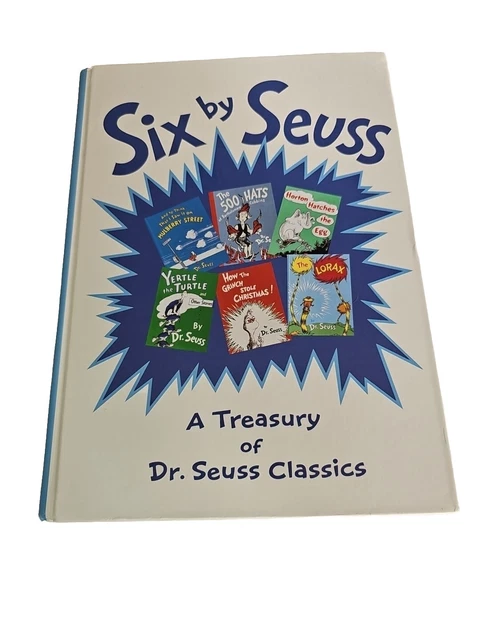 VINTAGE DR SEUSS Book '91 Six By Seuss 6 Books In 1 Yertle Turtle Lorax ...