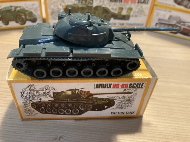 AIRFIX PATTON TANK HO-OO Scale Poly Model £9.04 - PicClick UK