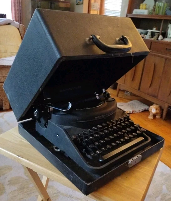 VTG REMINGTON NOISELESS Typewriter w Case Model 7 Seven $149.00 - PicClick