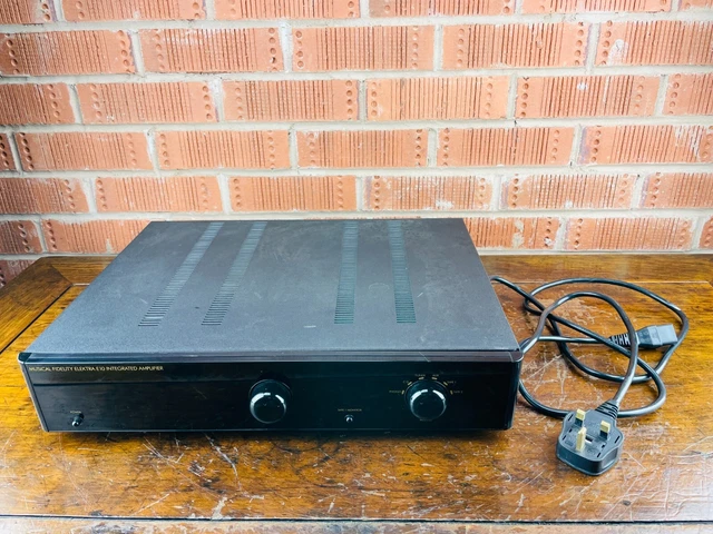 MUSICAL FIDELITY ELEKTRA E10 Amp Integrated Stereo HiFi Amplifier 150W Black £40.00 - PicClick UK