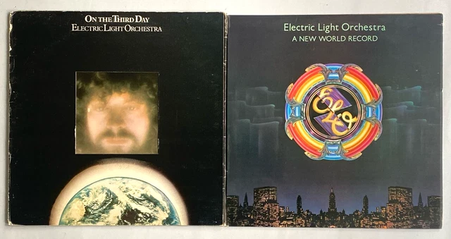 ELECTRIC LIGHT ORCHESTRA - On The Third Day/A New World Record Vinyl LP ...
