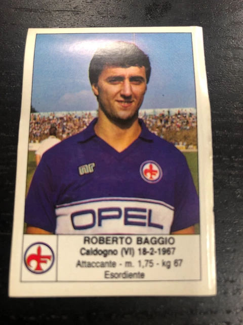 Figurina Calciatori Edis 1985 86 Monelli Roberto Baggio N 70 Figurina