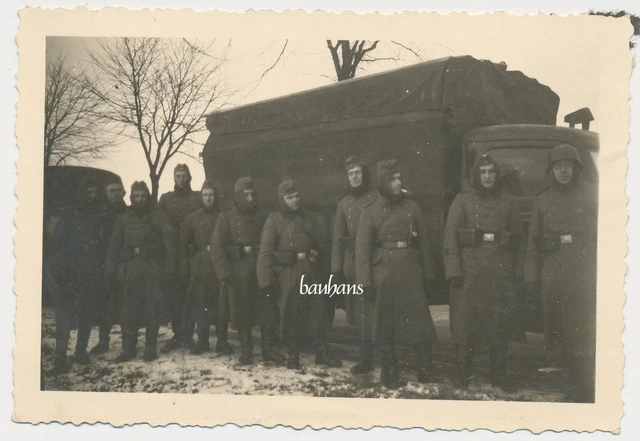 FOTO WEHRMACHT SOLDATEN vor LKW 2.WK (M783) EUR 5,00 - PicClick DE