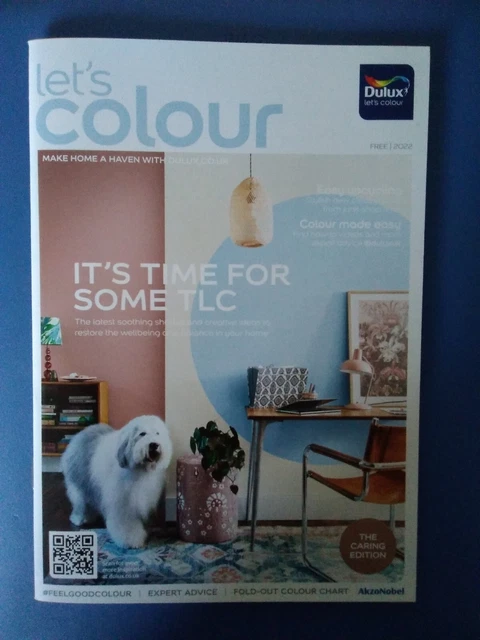 2022 DULUX COLOUR Guide ~ Paint Chart Brochure ~ 42 Pages plus Cuprinol ...