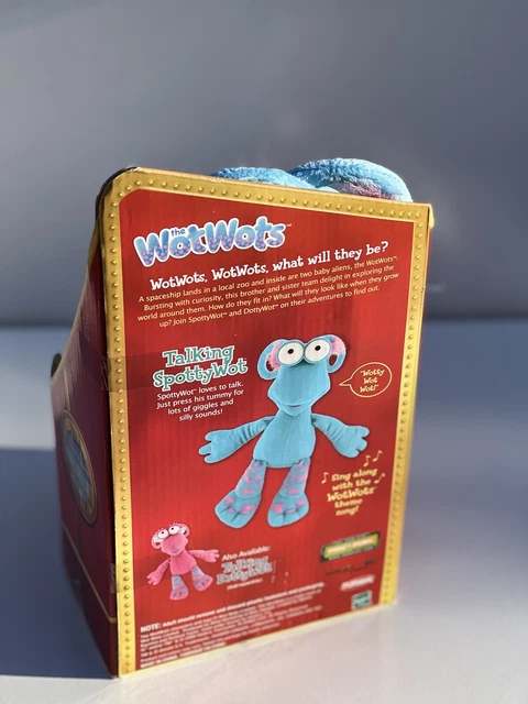 THE WOTWOTS TALKING Spottywot Playskool 2008 Hasbro Brand New In Box ...
