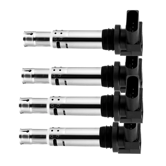 4X ZÜNDSPULE FÜR VW Polo Golf 4 5 6 Passat Audi A1 A3 Seat Skoda 1.4 TSI 1.6 FSI EUR 41,99 ...