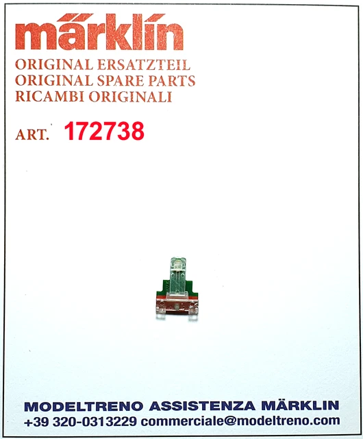 MARKLIN 172738 LED Scala Z - Beleuchtungseinheit Spur Z 88456 88457 ...