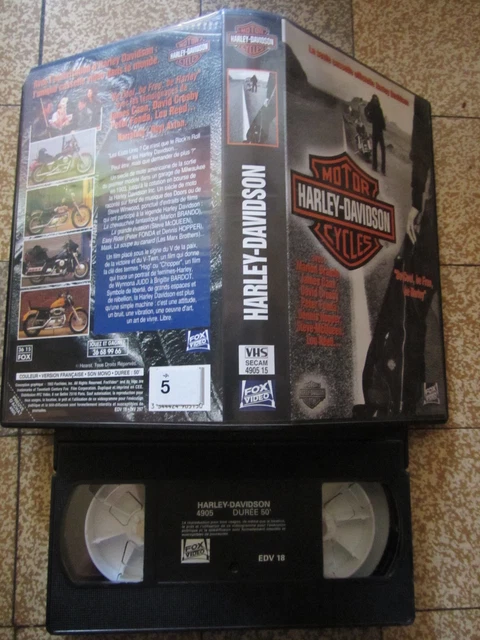 HARLEY-DAVIDSON MOTOR CYCLES, Official VHS, Doc, RARE UNRELEASED DVD ...