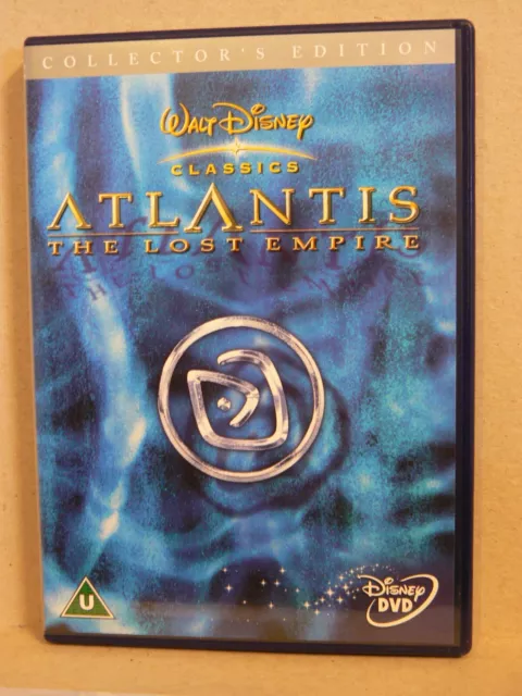 Atlantis The Lost Empire 2 Disc Collectors Edition Dvd 2002 £3 95