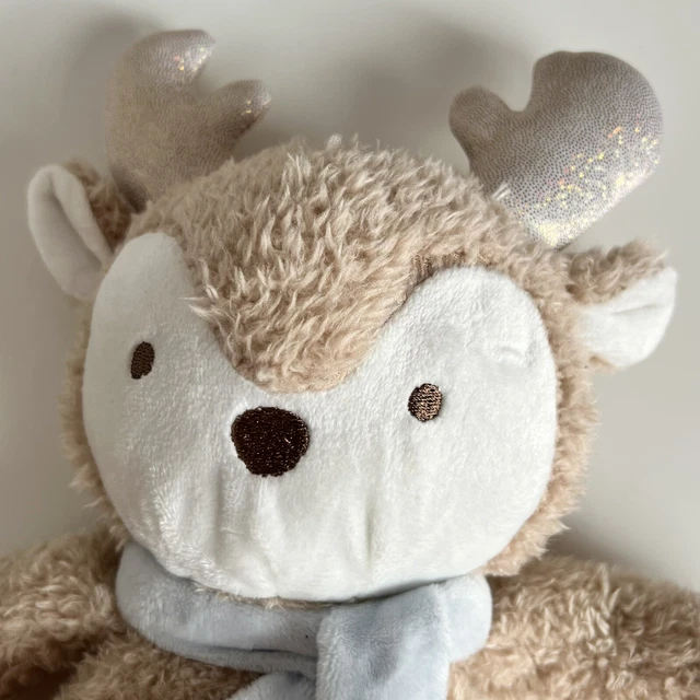PRIMARK CARES REINDEER Plush Baby Comforter Teddy Bear Soft Toy ...