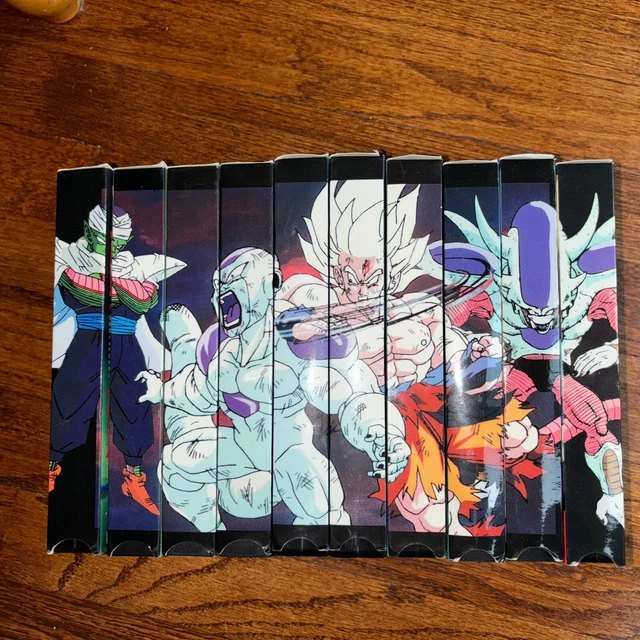 DRAGON BALL Z Frieza Saga VHS Set Uncut DBZ ALL 10 Tapes £73.31 ...