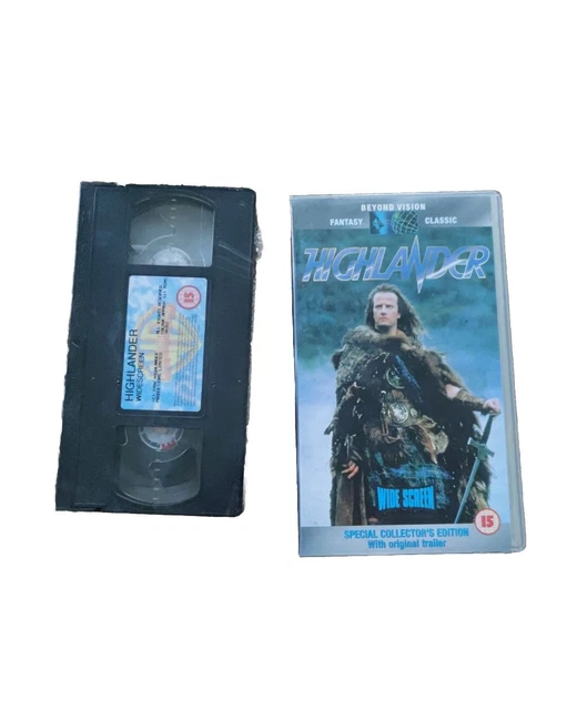 HIGHLANDER VHS 1995 Retro Film Russell Mulcahy £11.18 - PicClick UK