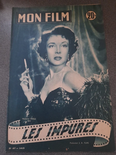 REVUE CINÉMA &MON film" N° 467 - 1955 - Les impures EUR 3,00 - PicClick FR