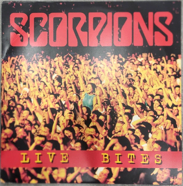 SCORPIONS LIVE BITES 2XLP Album Vinile 1995 Ed. Greca Originale Raro ...
