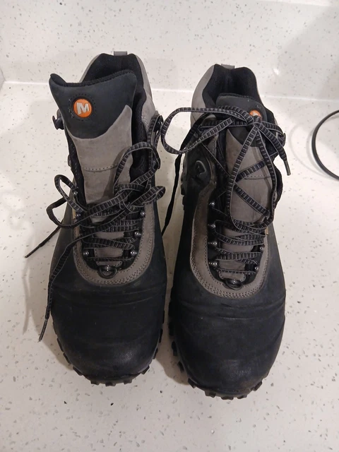 MERRELL CONTINUUM THERMO 6 Boots Mens 13 Waterproof Polartec Hiking ...