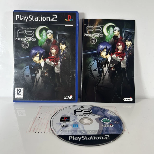 SHIN MEGAMI TENSEI Persona 3, PS2, Playstation 2, Complet Avec Manuel ...