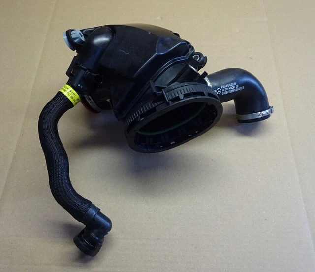 REINLUFTLEITUNG LADELUFTROHR ANSAUGROHR Original Mercedes OM654 ...