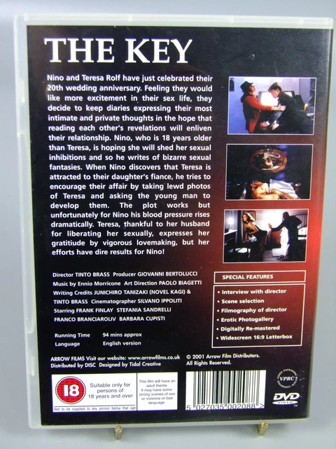 DVD, TINTO BRASS, The Key, Arrow Films - Cert 18 - Grade B EUR 11,13 ...