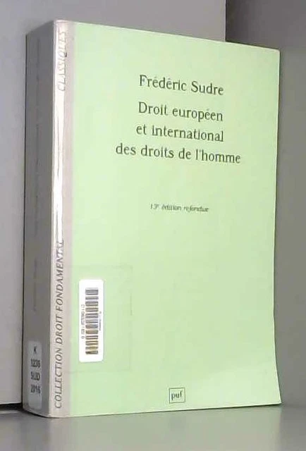 Droit EuropÉen Et International Des Droits De Lhomme Eur 29 94
