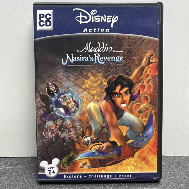 ALADDIN : NASIRA'S Revenge PC CD COMPUTER GAME (kids / Disney) windows ...