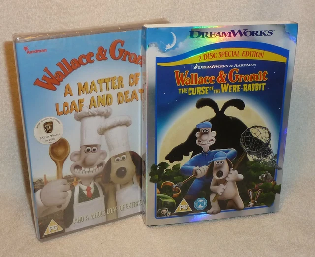WALLACE & GROMIT: A Matter of Loaf and Death / Curse of the Were-Rabbit ...