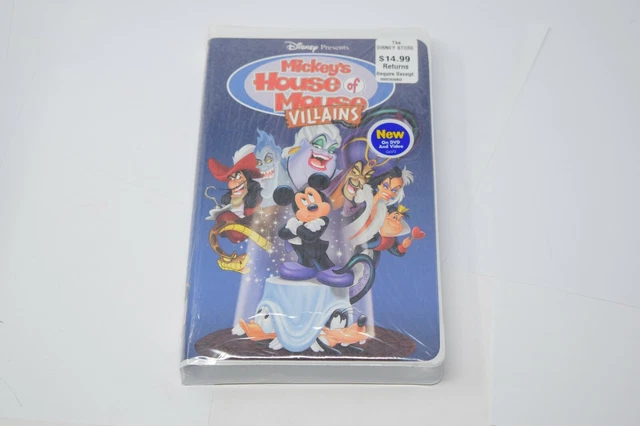 DISNEY'S MICKEY'S HOUSE of Mouse Villains {VHS} Clamshell - Preowned £5 ...