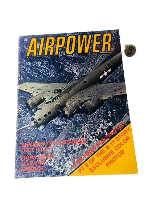 MAGAZINE AIRPOWER AIRCRAFT Plane Mag September 1974 Vintage ra £6.65 ...