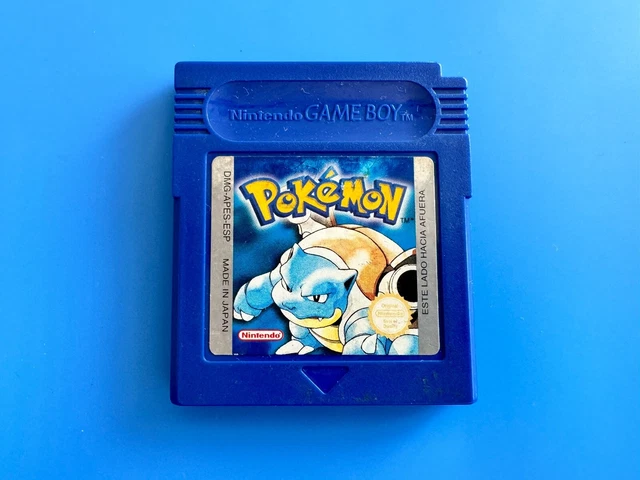 POKEMON AZUL GAME Boy Pila NUEVA Pal España Pila NUEVA para guardar ...