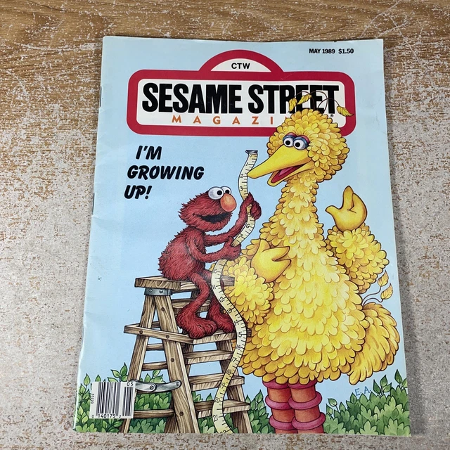 SESAME STREET MAGAZINE - May 1989 - Children's Television Workshop ...