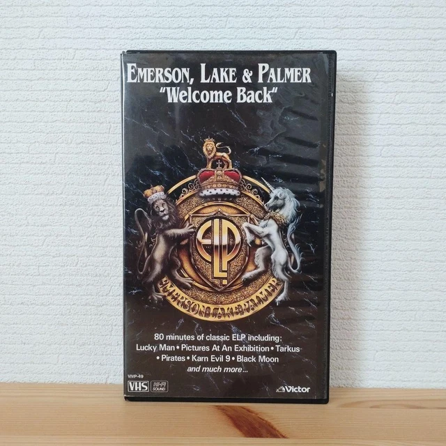 EMERSON LAKE PALMER Welcome Back VHS q1 £44.54 - PicClick UK