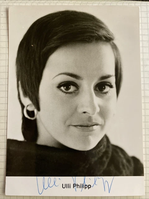 ÖSTERREICHISCHE SCHAUSPIELERIN ULLI Philipp Autogramm Foto EUR 2,59 ...