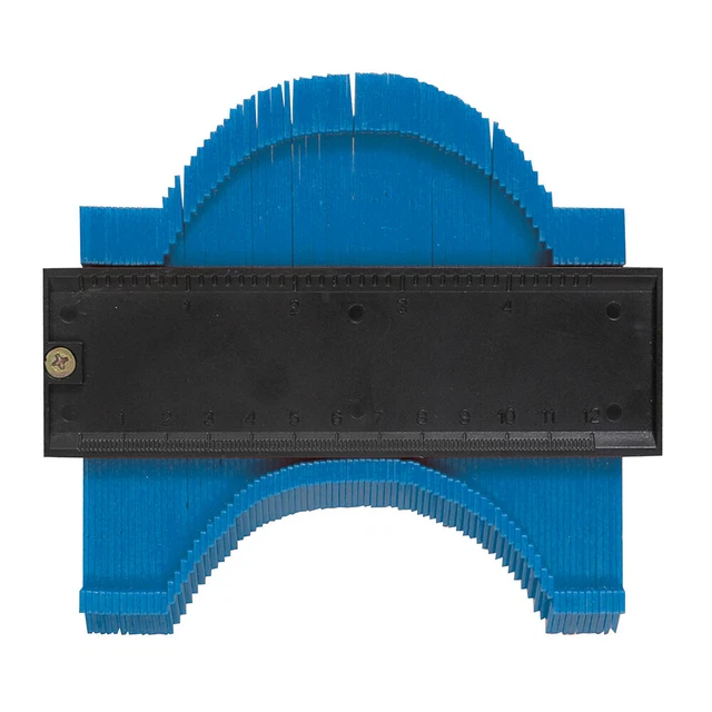 KUNSTSTOFF FORMLEHRE 125MM Schablone Profil Konturenlehre Abdruck ...