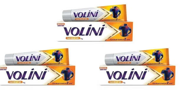 VOLINI PAIN RELIEF GEL FOR SPRAIN, MUSCLE, JOINT, NECK & LOW BACK PAIN ...