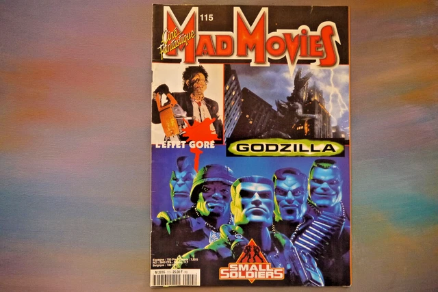 MAD MOVIES N° 115 - Godzilla. Effet Gore. Small Soldiers EUR 6,00 ...