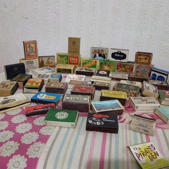 THE SHIP SAFETY Match boxes, Rothmans Benson Hedges Bundle Vintage ...