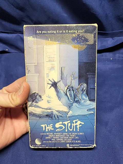 THE STUFF VHS 1985 New World Video Horror Slasher £70.10 - PicClick UK