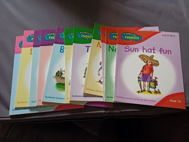 READ WRITE INC. Phonics Storybooks Set of 12 Books Level 1-4 £4.99 ...