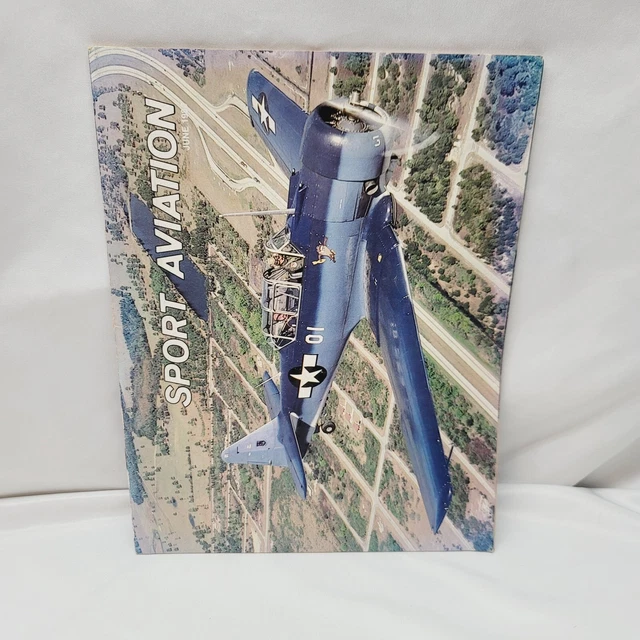 SPORT AVIATION MAGAZINE Aircraft Airplanes June 1984 Volume 33 Number 6 ...