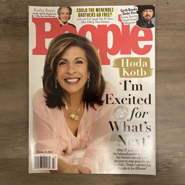 PEOPLE MAGAZINE October 21, 2024 Hoda Kotb "I,'m Excited For What's ...