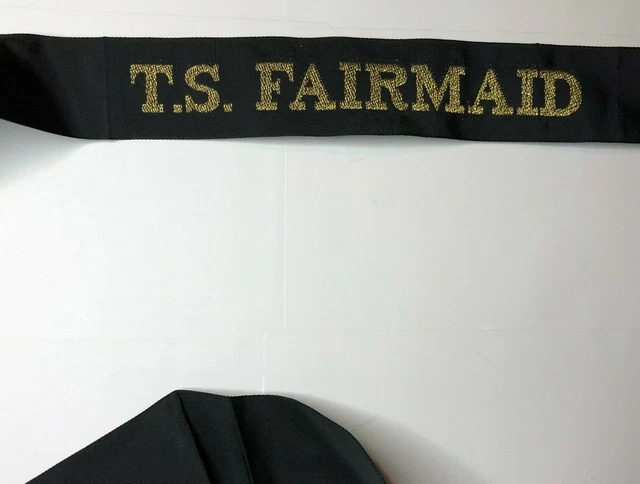 ROYAL NAVY TS Fairmaid Sea Cadet Corps Cap Tally 89 cm £13.00 - PicClick UK