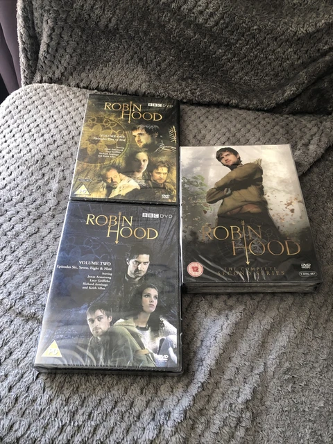 ROBIN HOOD COMPLETE Tv Series 1 And 2 Dvd Box Sets New Sealed Jonas ...