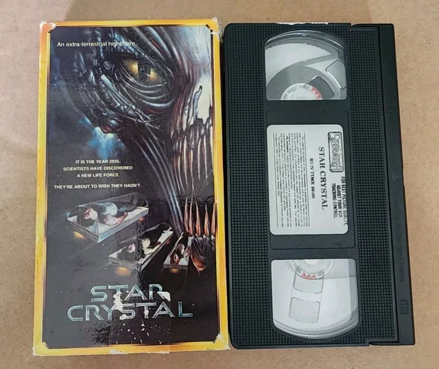 STAR CRYSTAL (VHS, 1994) Starmaker Release Sci-Fi Horror HTF £2.22 ...